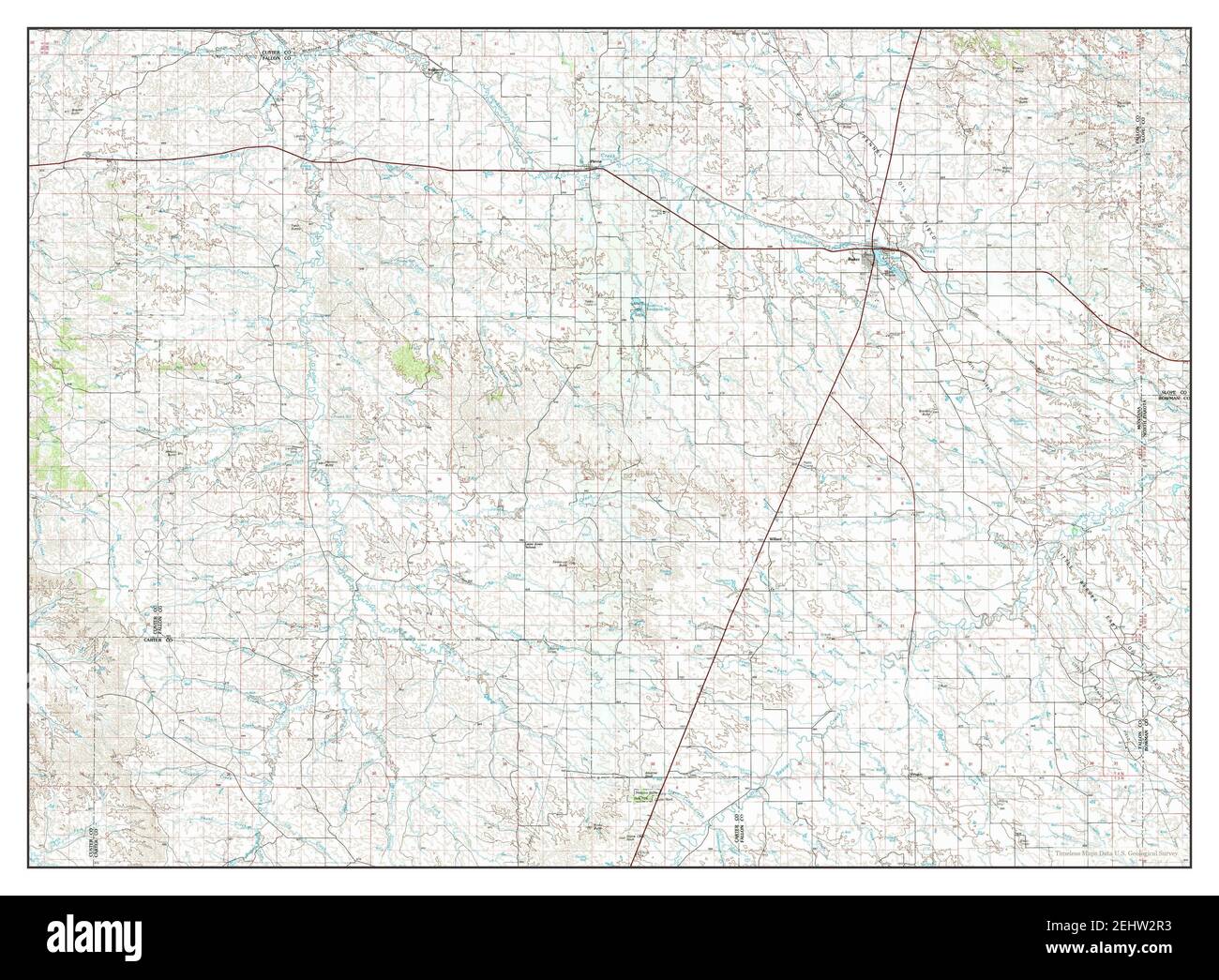 Baker, Montana, map 1981, 1:100000, United States of America by ...