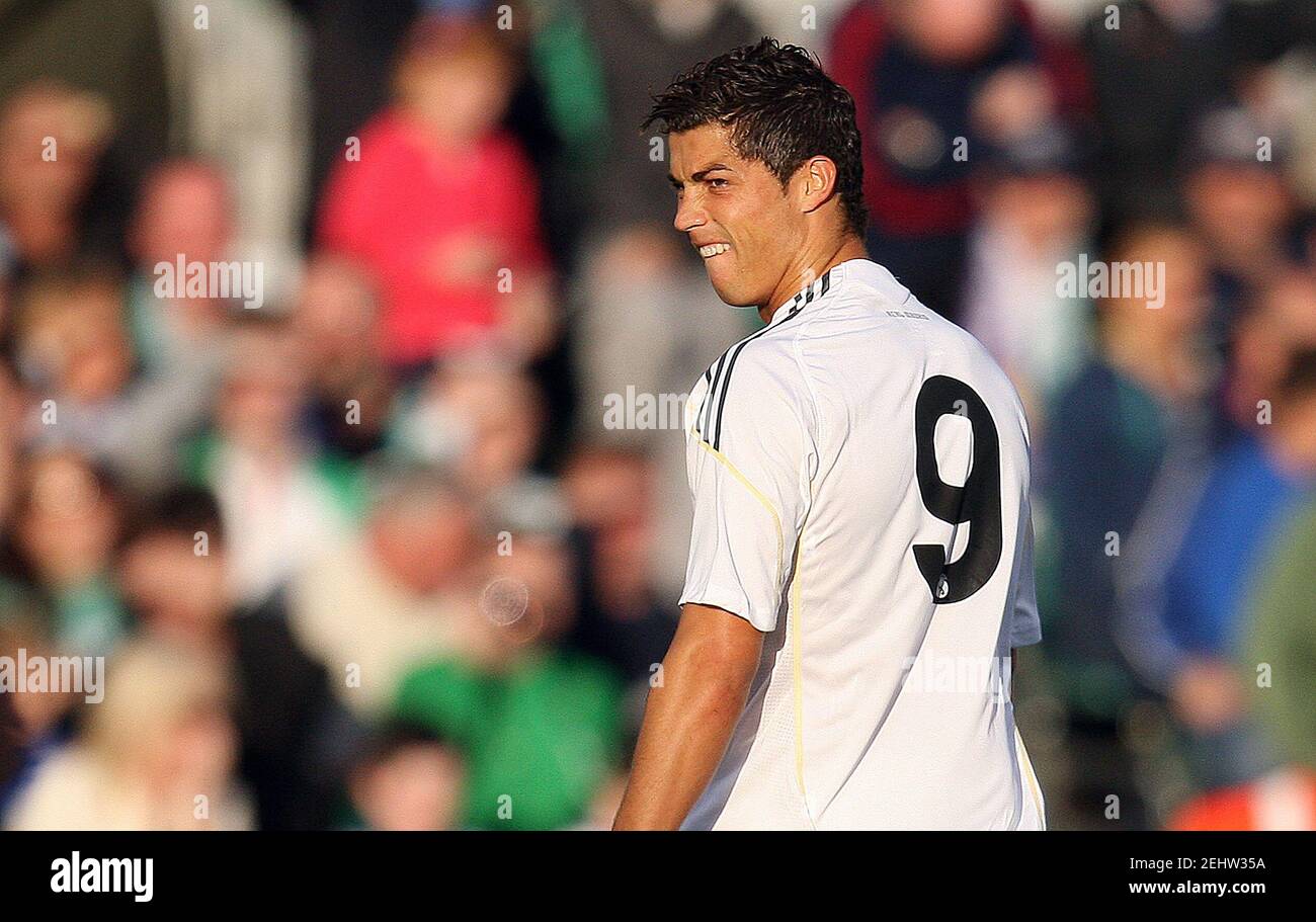 Real madrids cristiano ronaldo pre season friendly tallaght stadium hi ...