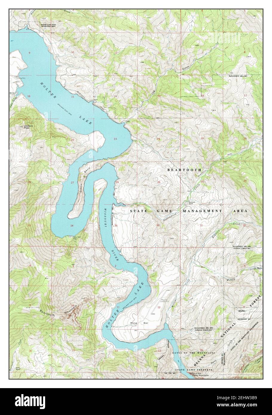 Beartooth mountain Cut Out Stock Images & Pictures - Alamy