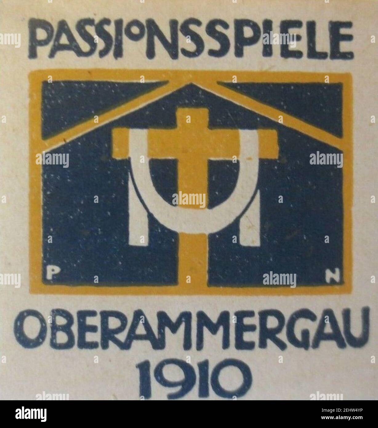 Paul Neu - Passionsspiele Oberammergau, 1910 Stock Photo - Alamy