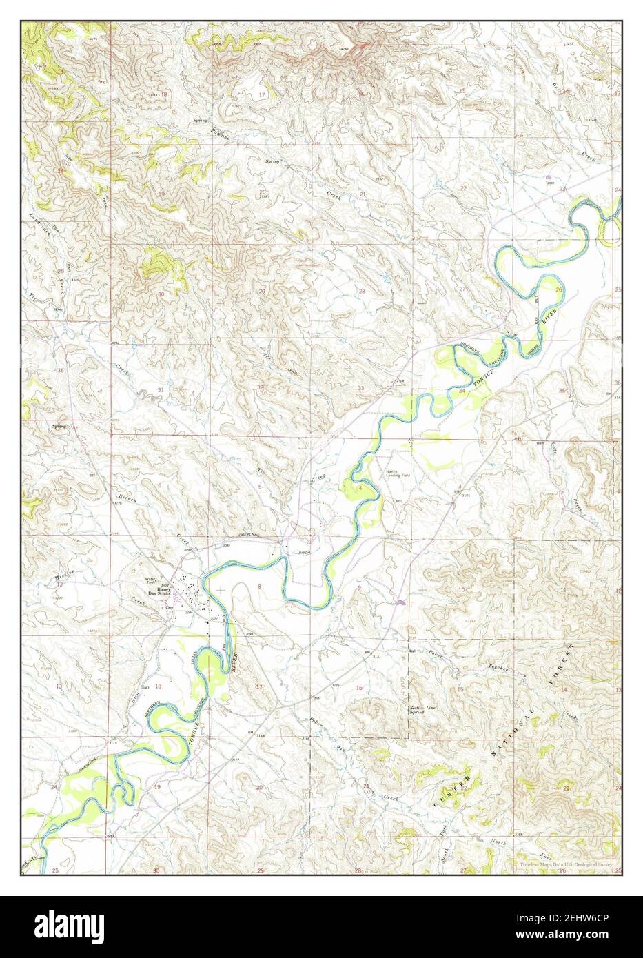 Map of birney hi-res stock photography and images - Alamy