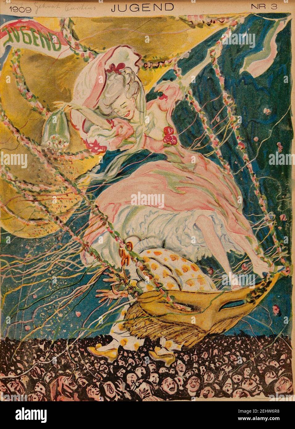 Paul Rieth - Jugend Nr. 03, 1909 Stock Photo - Alamy