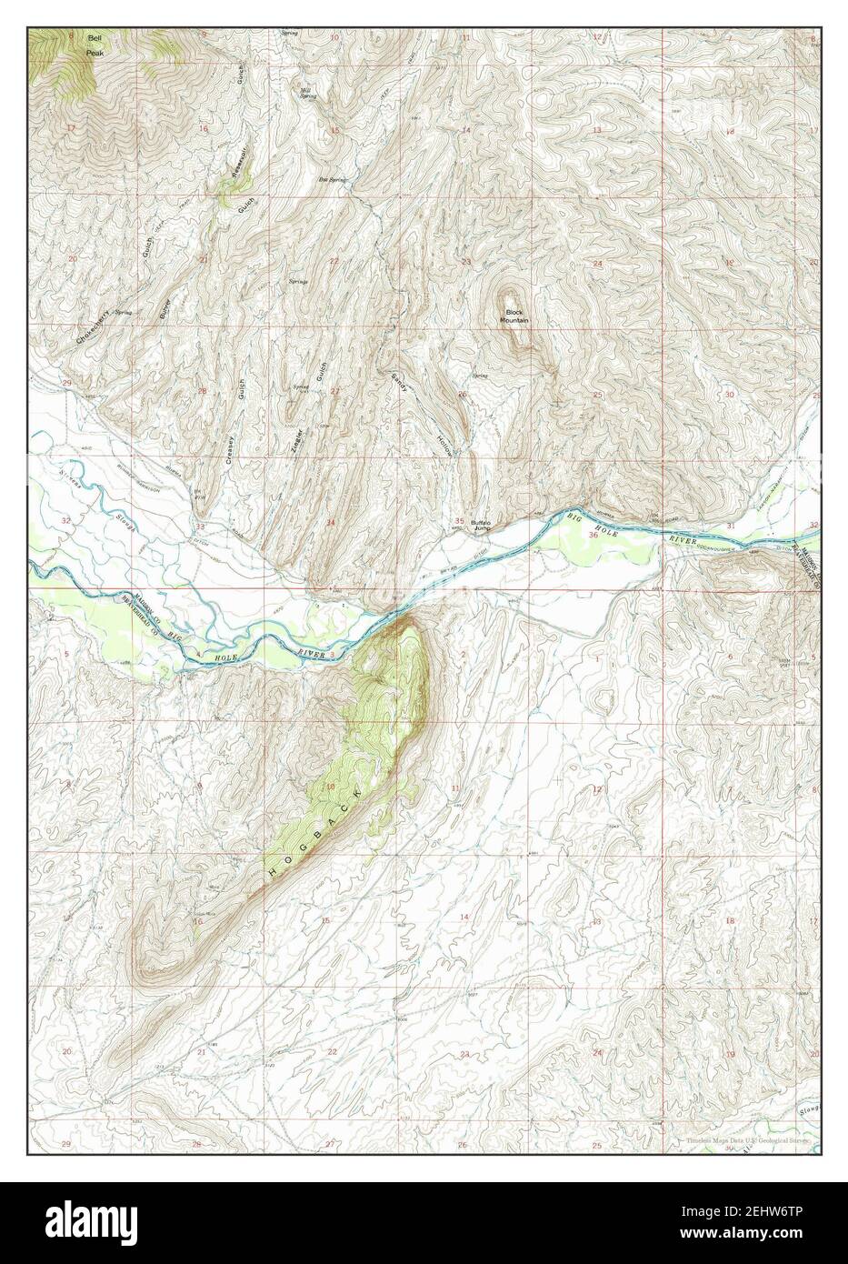 Block Mountain, Montana, map 1960, 1:24000, United States of America by ...