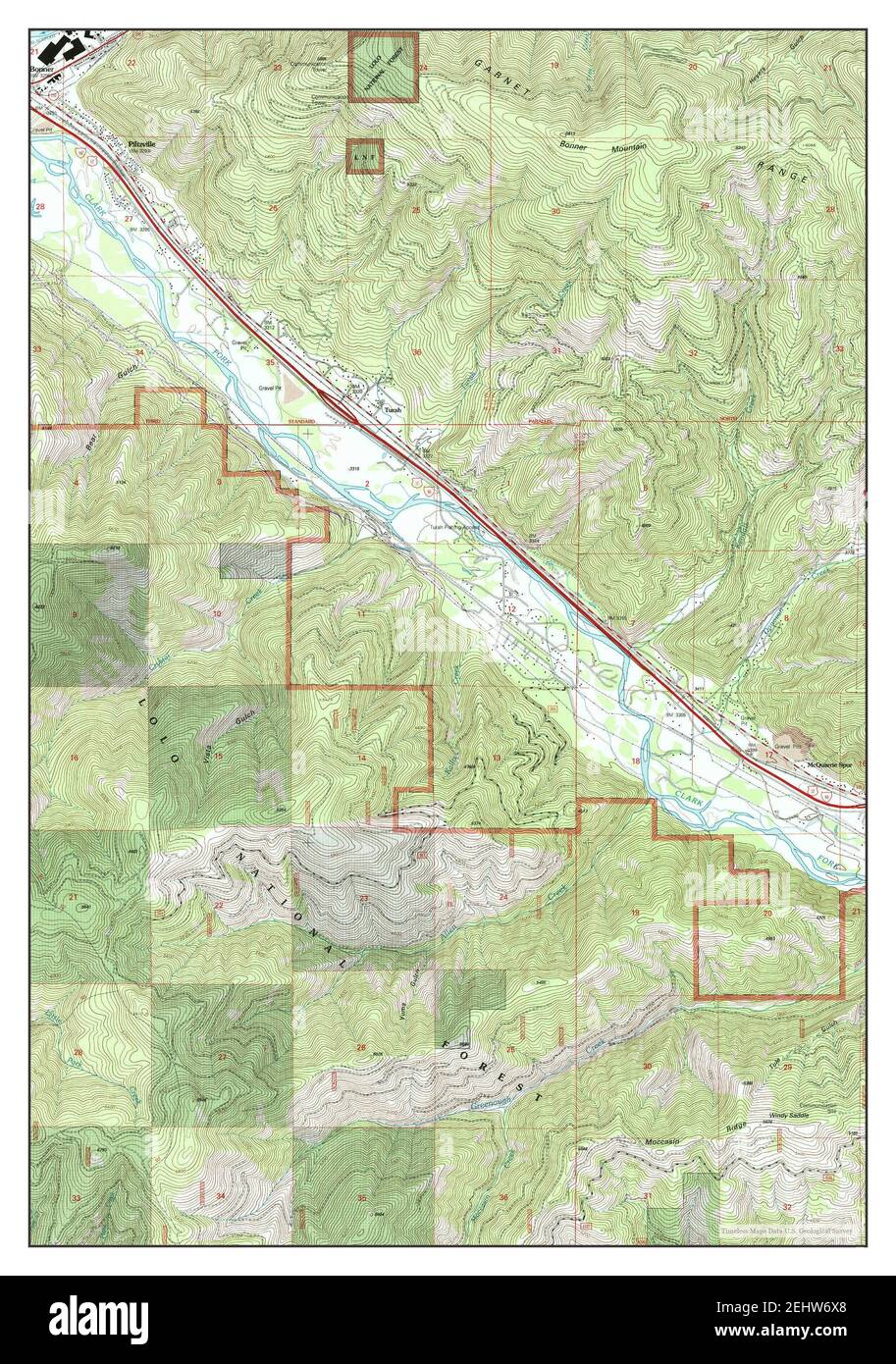Map of bonner hi-res stock photography and images - Alamy