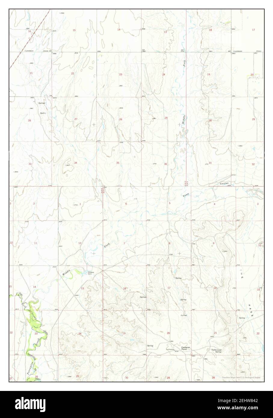 Map of cameron montana hi-res stock photography and images - Alamy