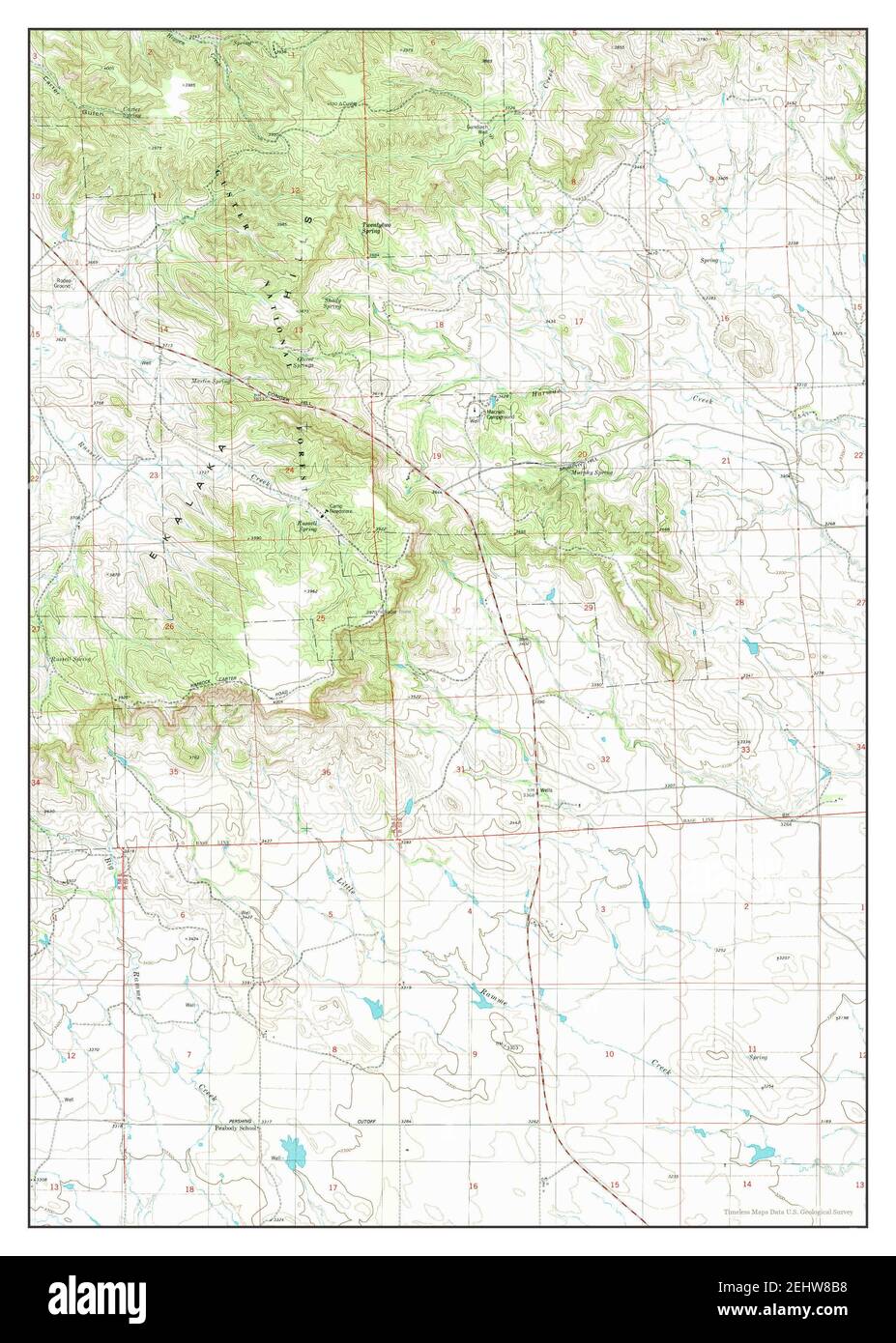 Map of needmore hi-res stock photography and images - Alamy