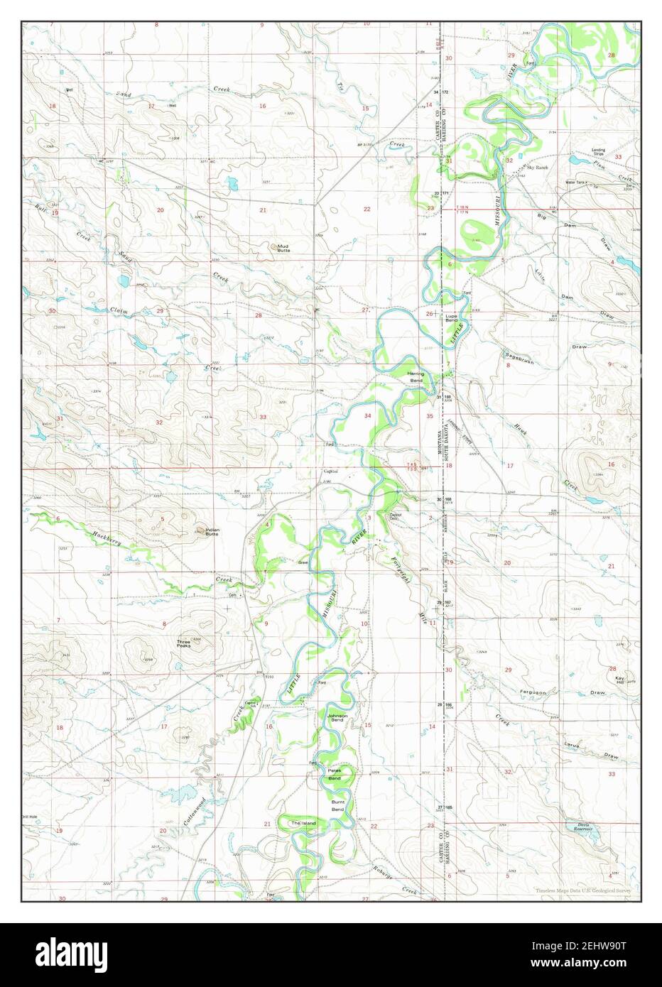 Capitol, Montana, map 1980, 1:24000, United States of America by ...