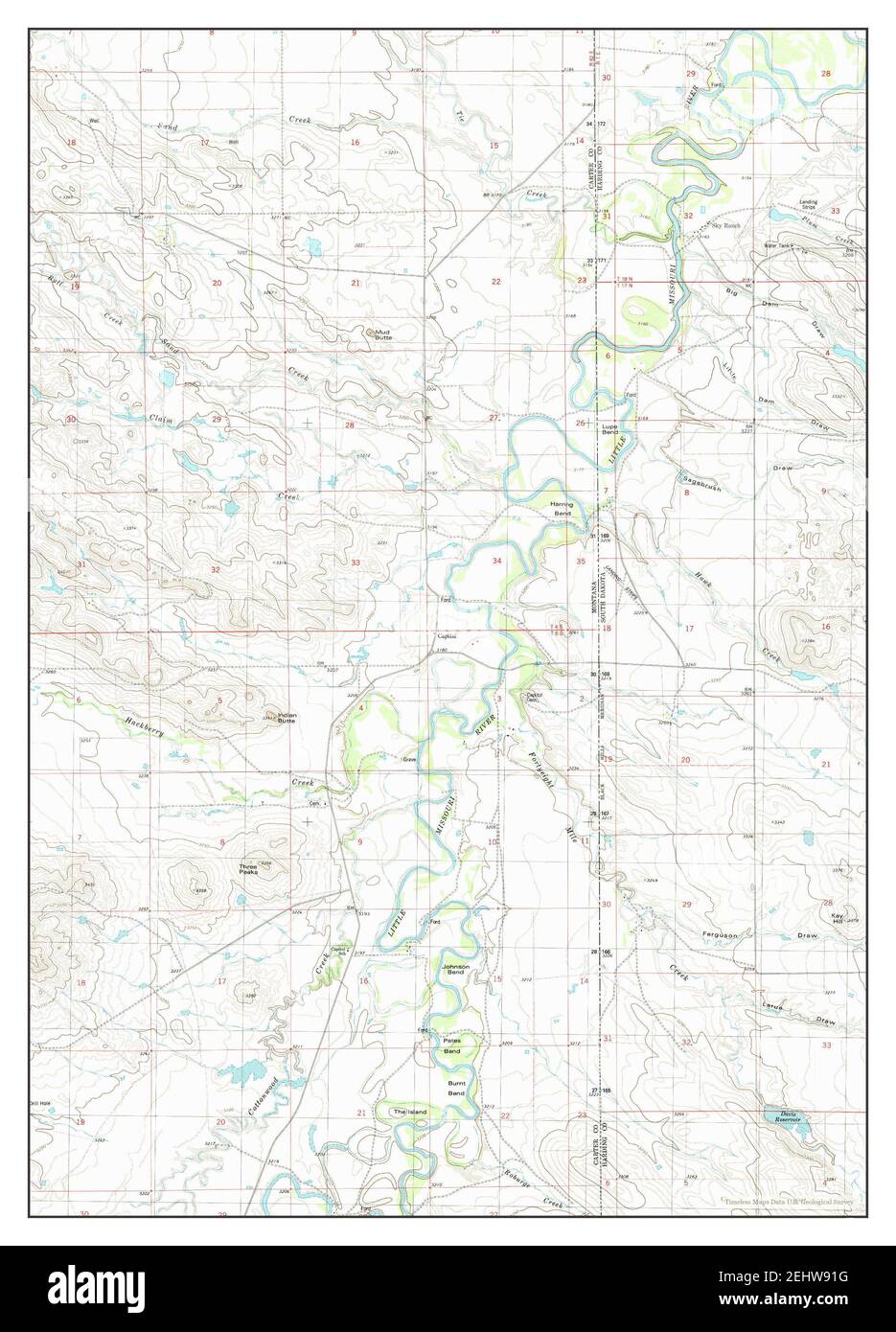 Capitol, Montana, map 1980, 1:24000, United States of America by ...
