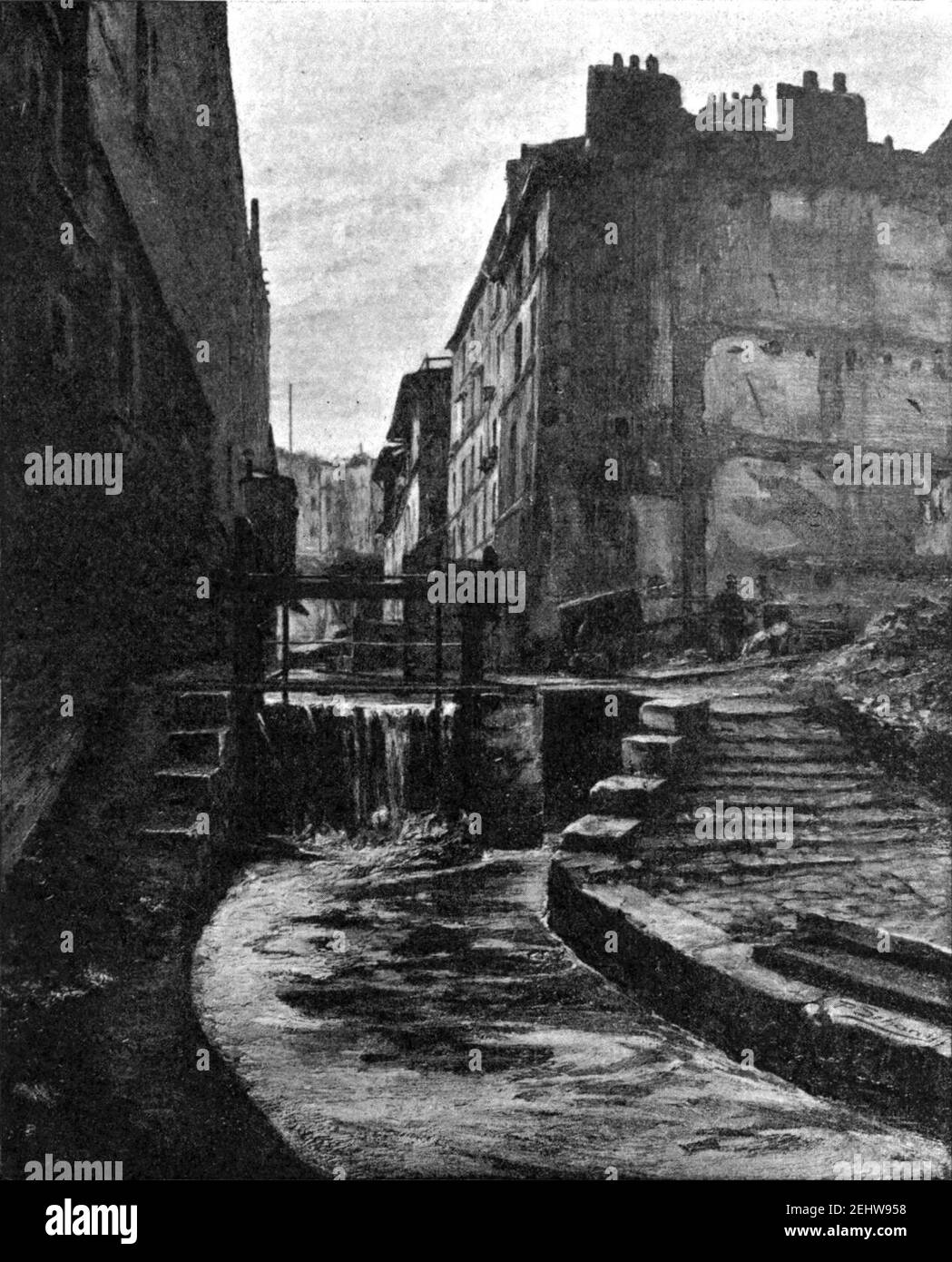 Paul Schaan - La Bièvre vers 1900 Stock Photo - Alamy