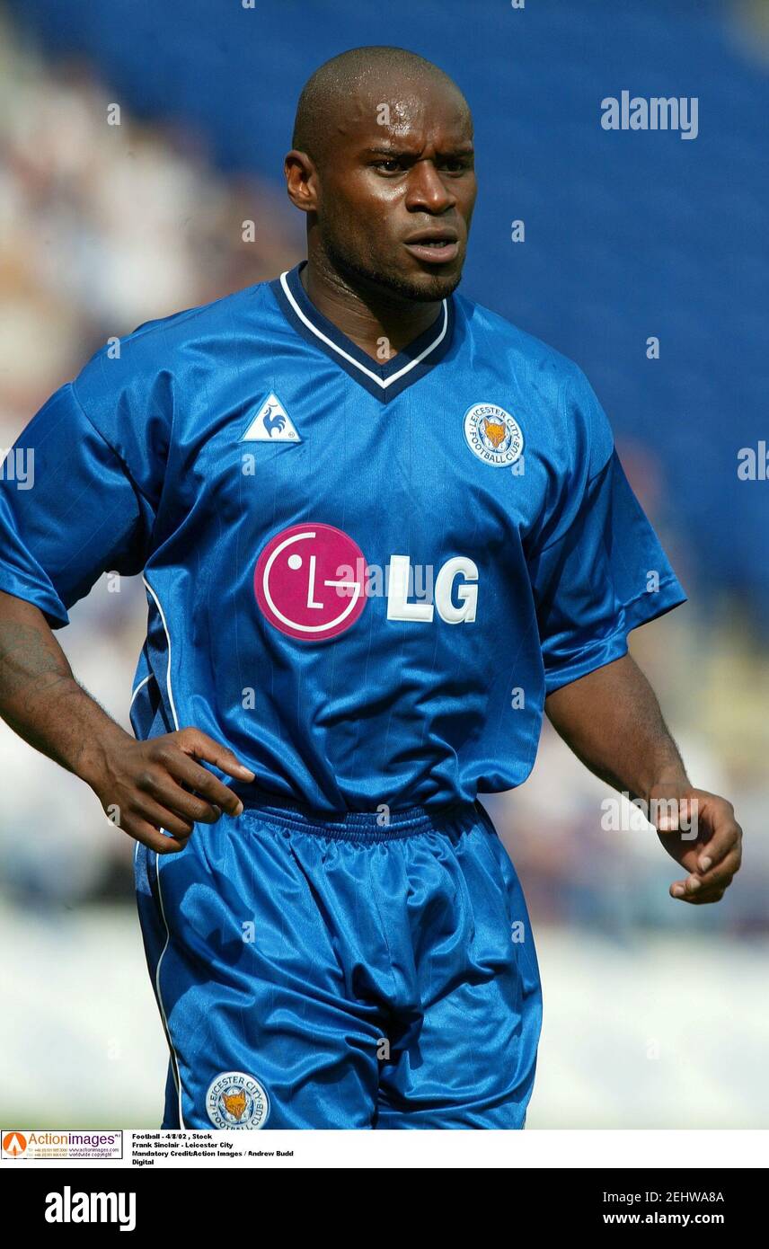 Football action frank sinclair hi-res stock photography and images - Alamy