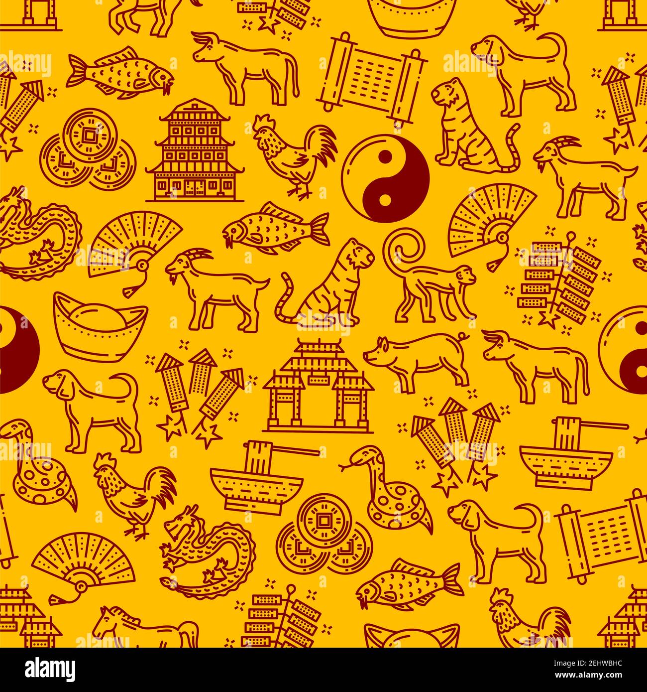 Chinese animals signs hi-res stock photography and images - Alamy