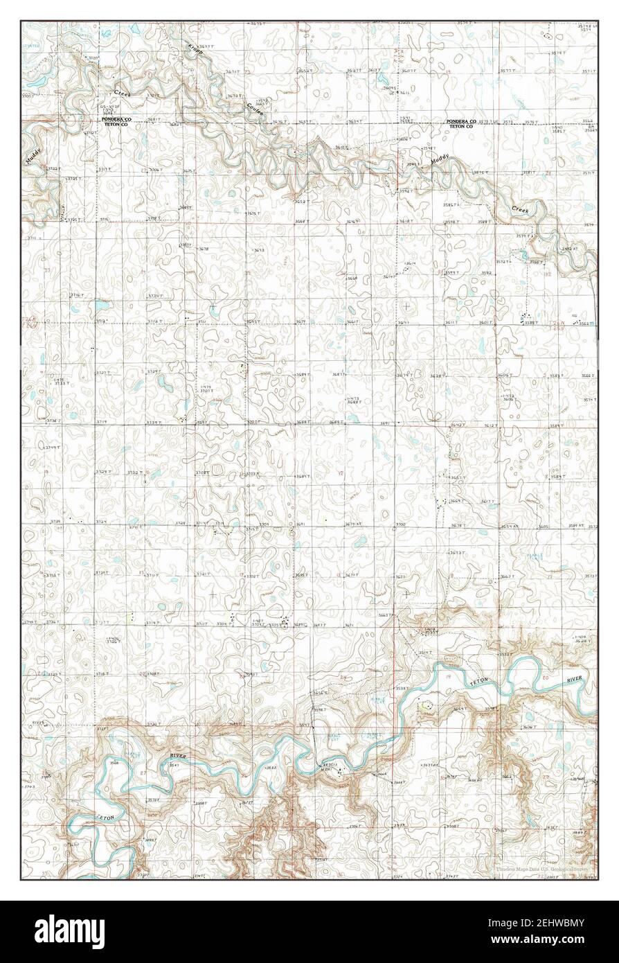 Collins NW, Montana, map 1987, 1:24000, United States of America by ...