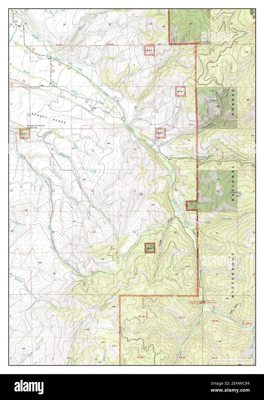 Corley Gulch, Montana, map 1998, 1:24000, United States of America by ...