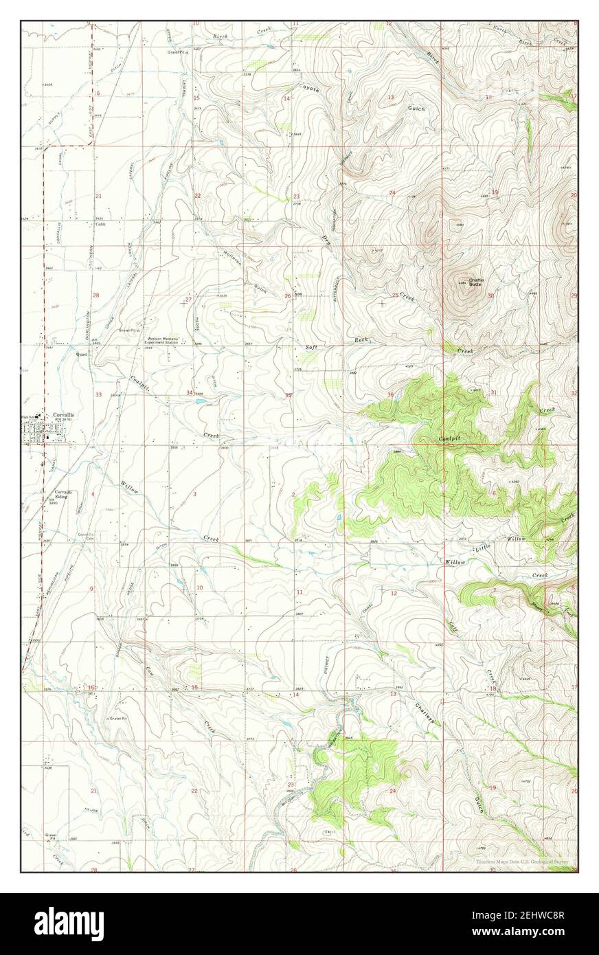 Corvallis Montana Map Ravalli County, Montana : R/mapmaking