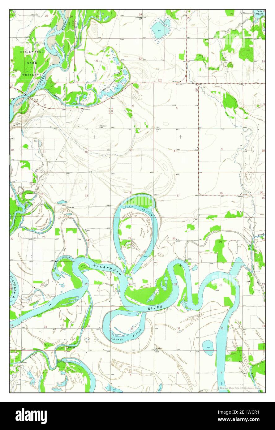 Map of creston hi-res stock photography and images - Alamy