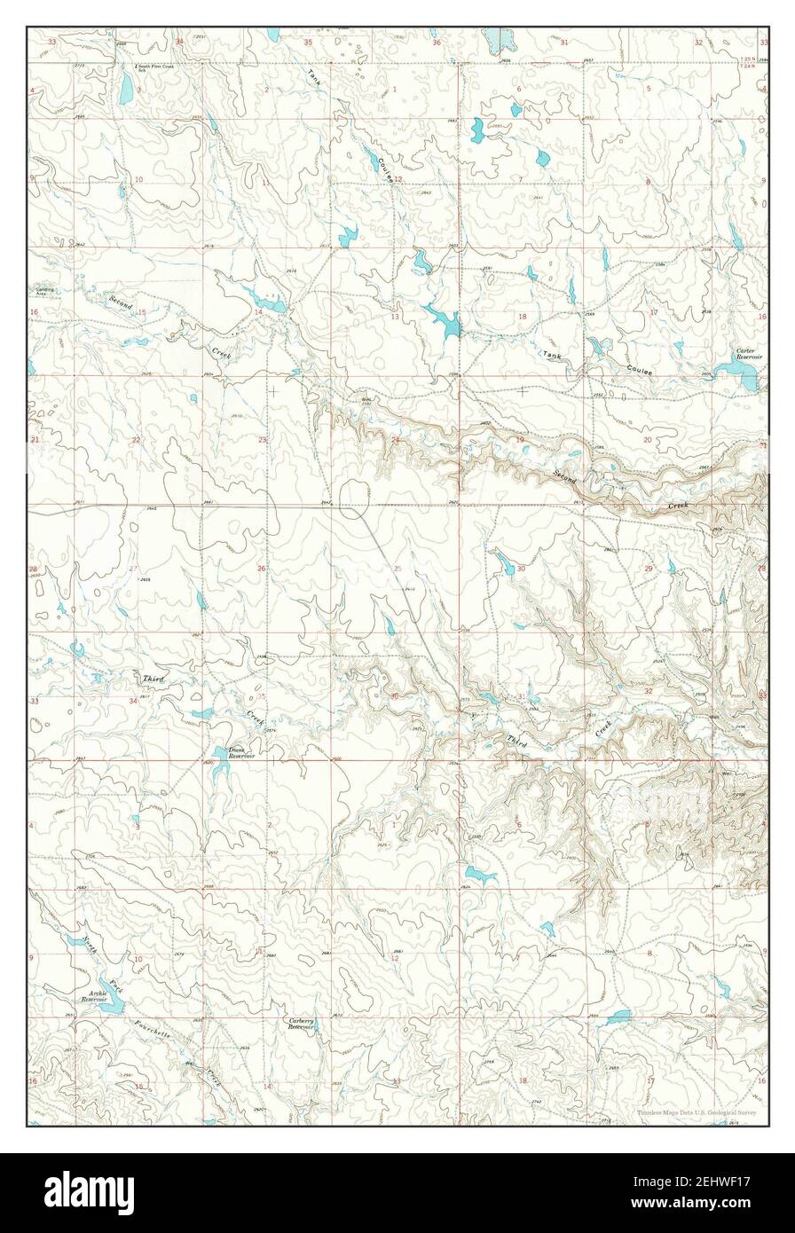 Dione Reservoir, Montana, map 1965, 1:24000, United States of America ...