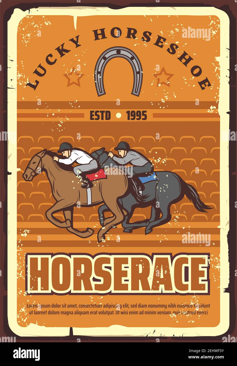 Racetrack paddock Stock Vector Images - Alamy