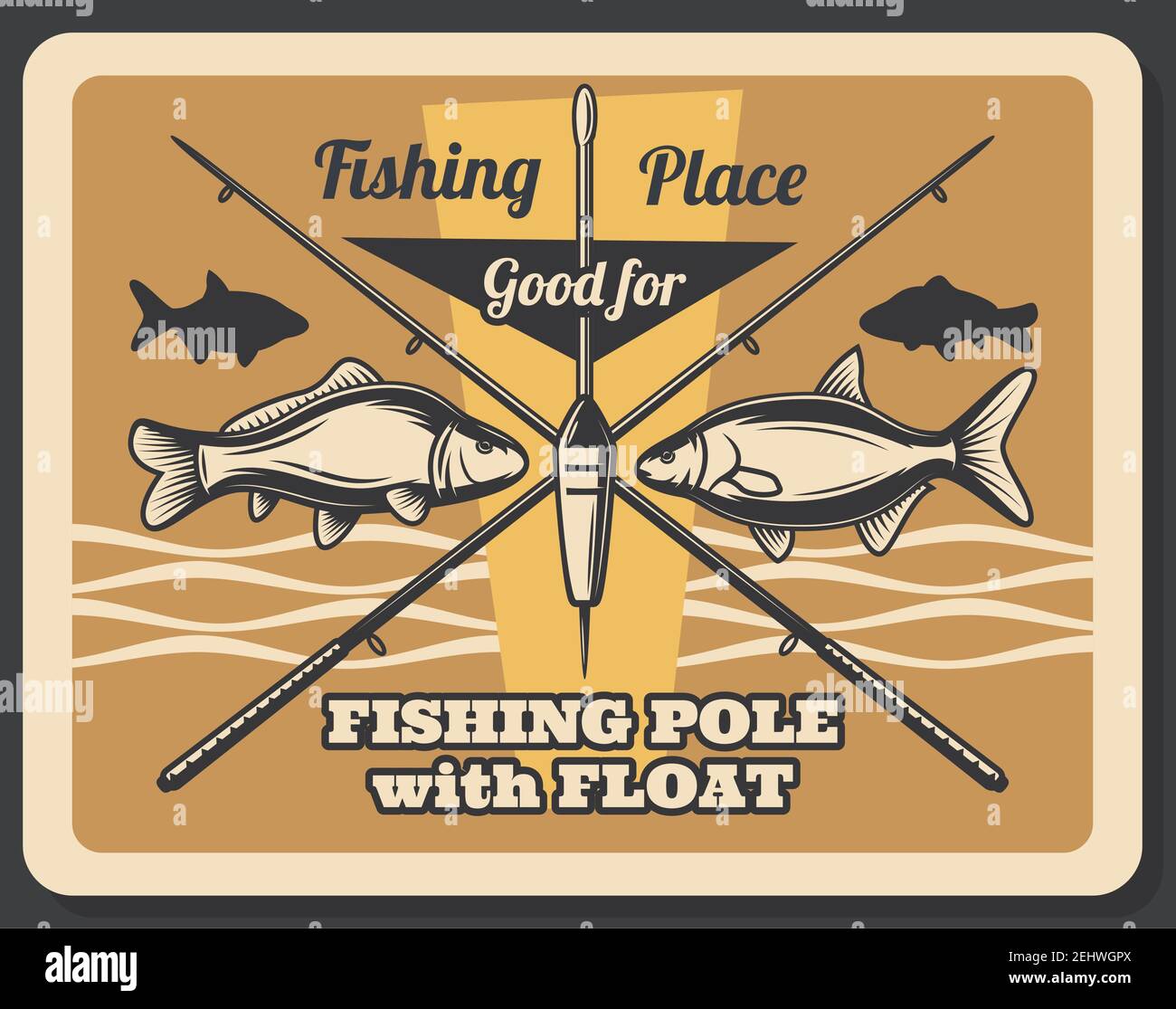 Fishing rods crossed hi-res stock photography and images - Alamy