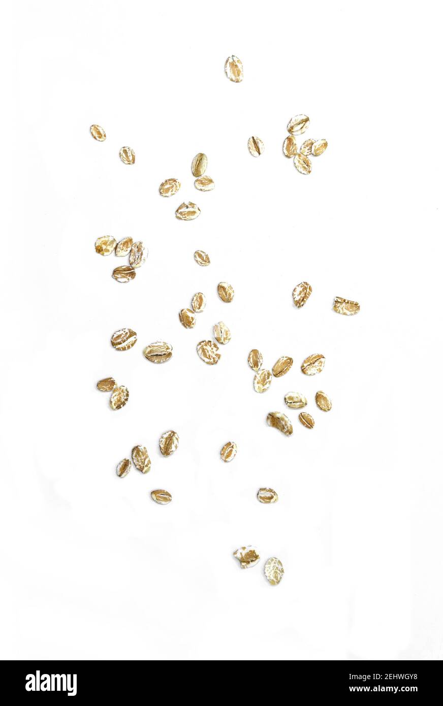 Breakfast rye oat flakes Cut Out Stock Images & Pictures - Alamy