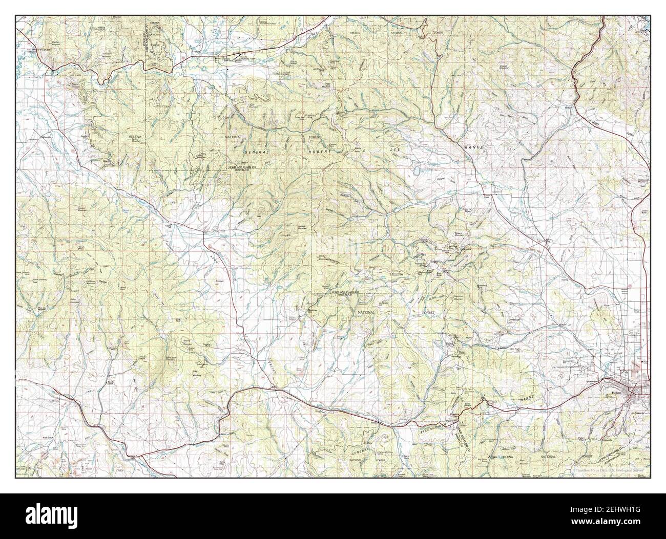 Elliston, Montana, map 1975, 1:100000, United States of America by ...