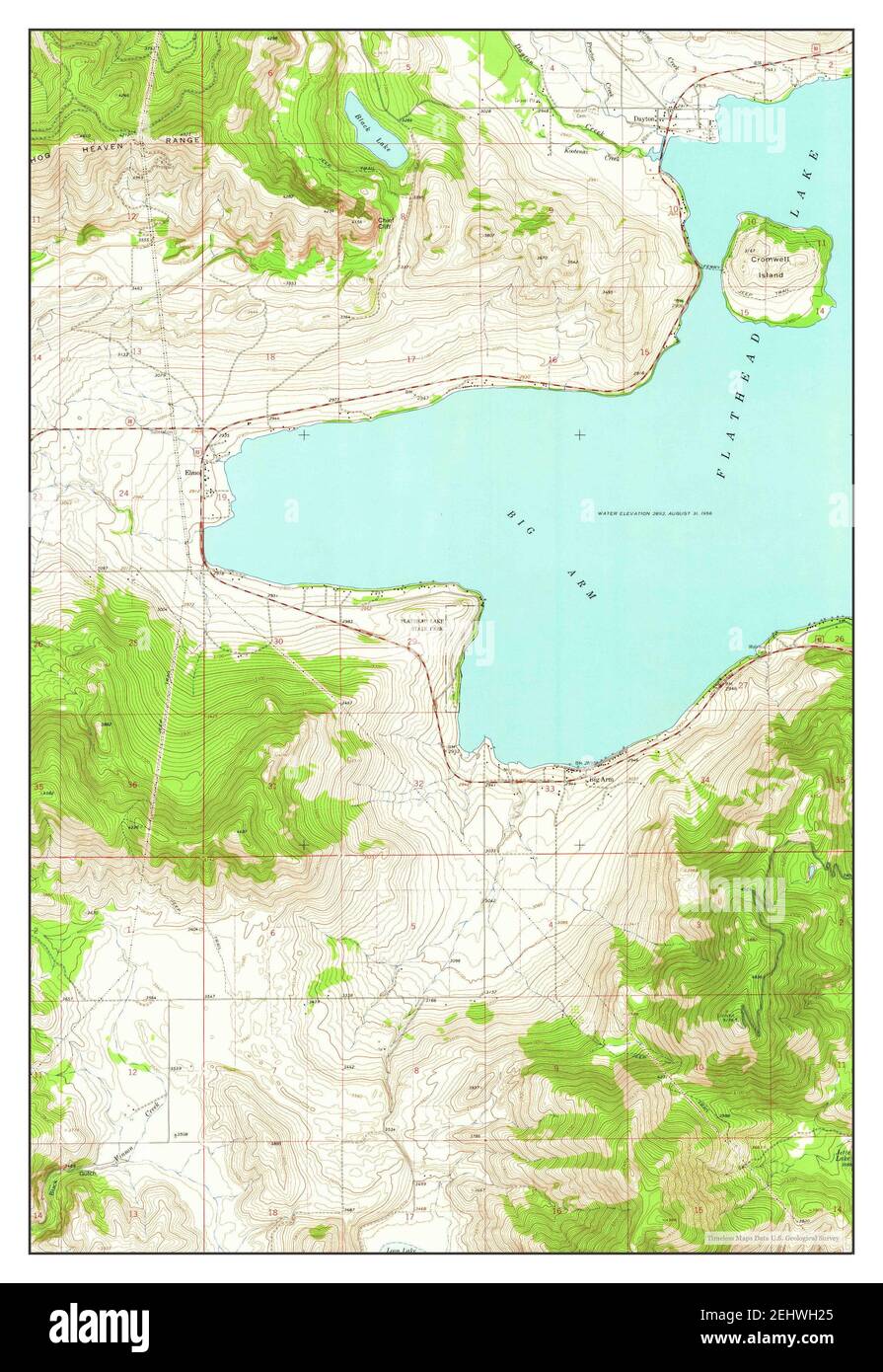 Map of elmo montana hi-res stock photography and images - Alamy