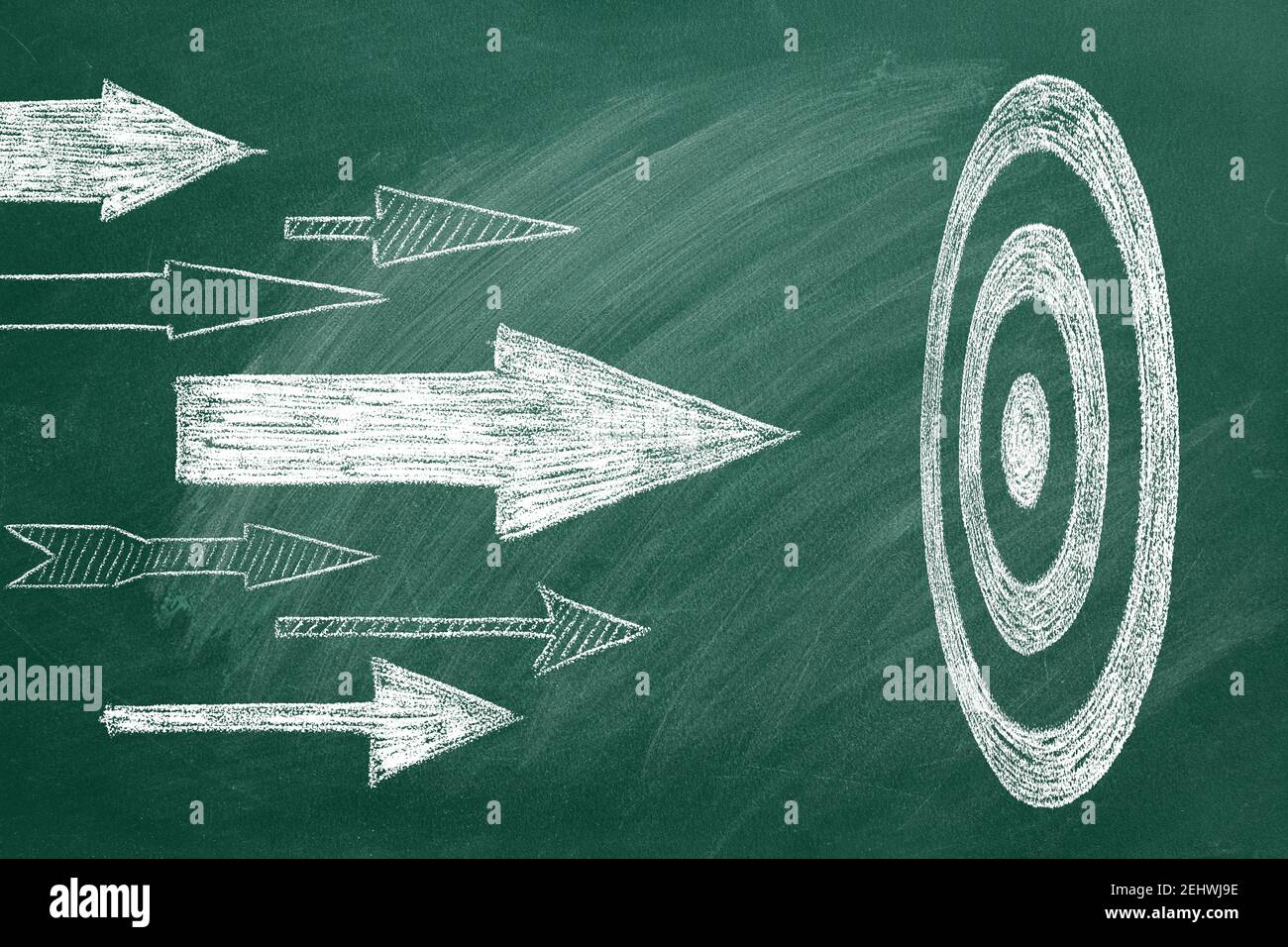 Target and arrows Stock Photo - Alamy