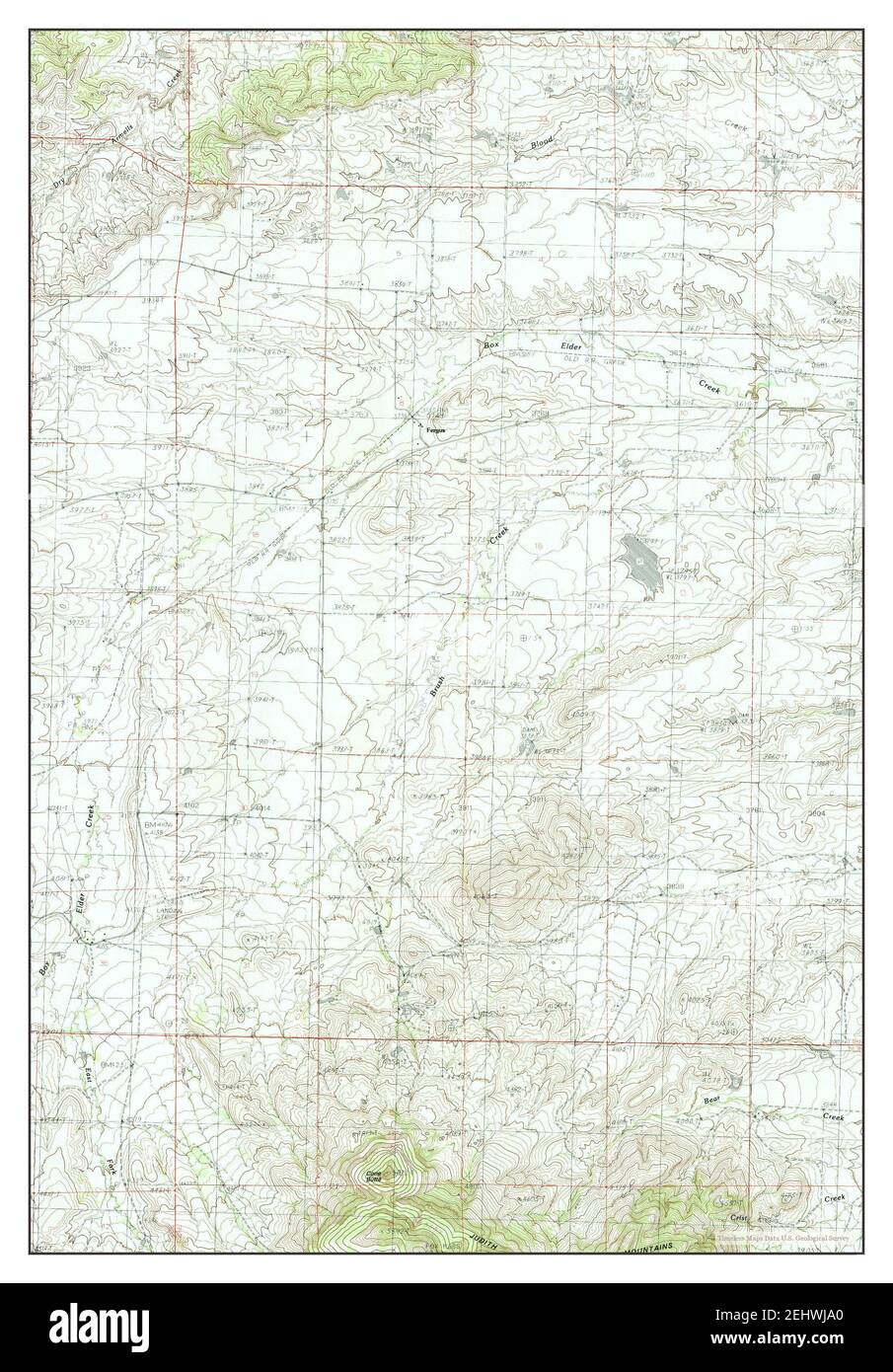 Fergus map hi-res stock photography and images - Alamy