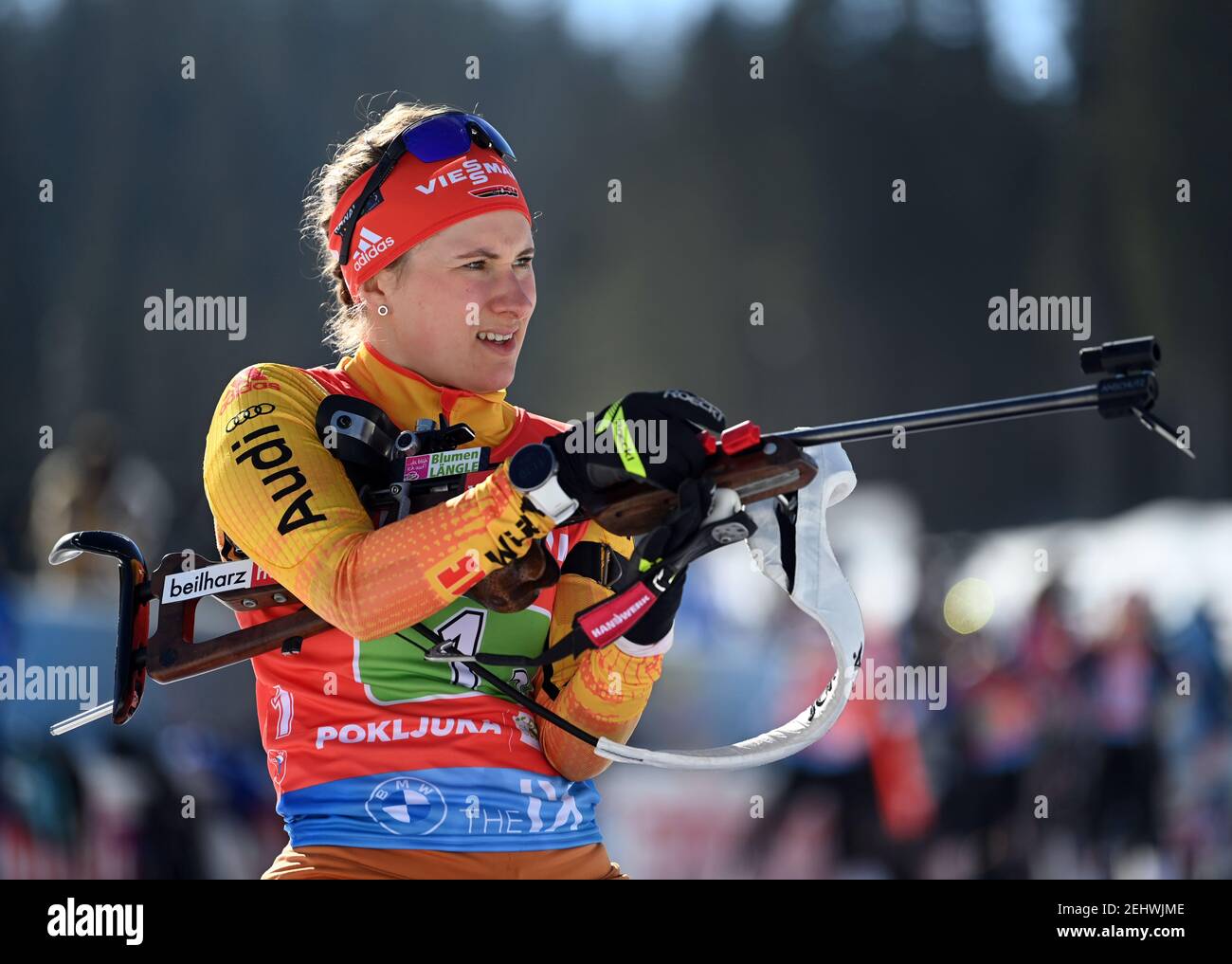 Pokljuka, Slovenia. 20th Feb, 2021. Biathlon: World Cup/World ...