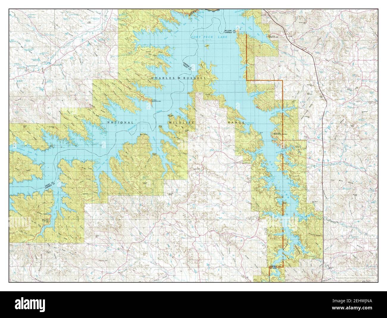 Fort peck lake east hi-res stock photography and images - Alamy