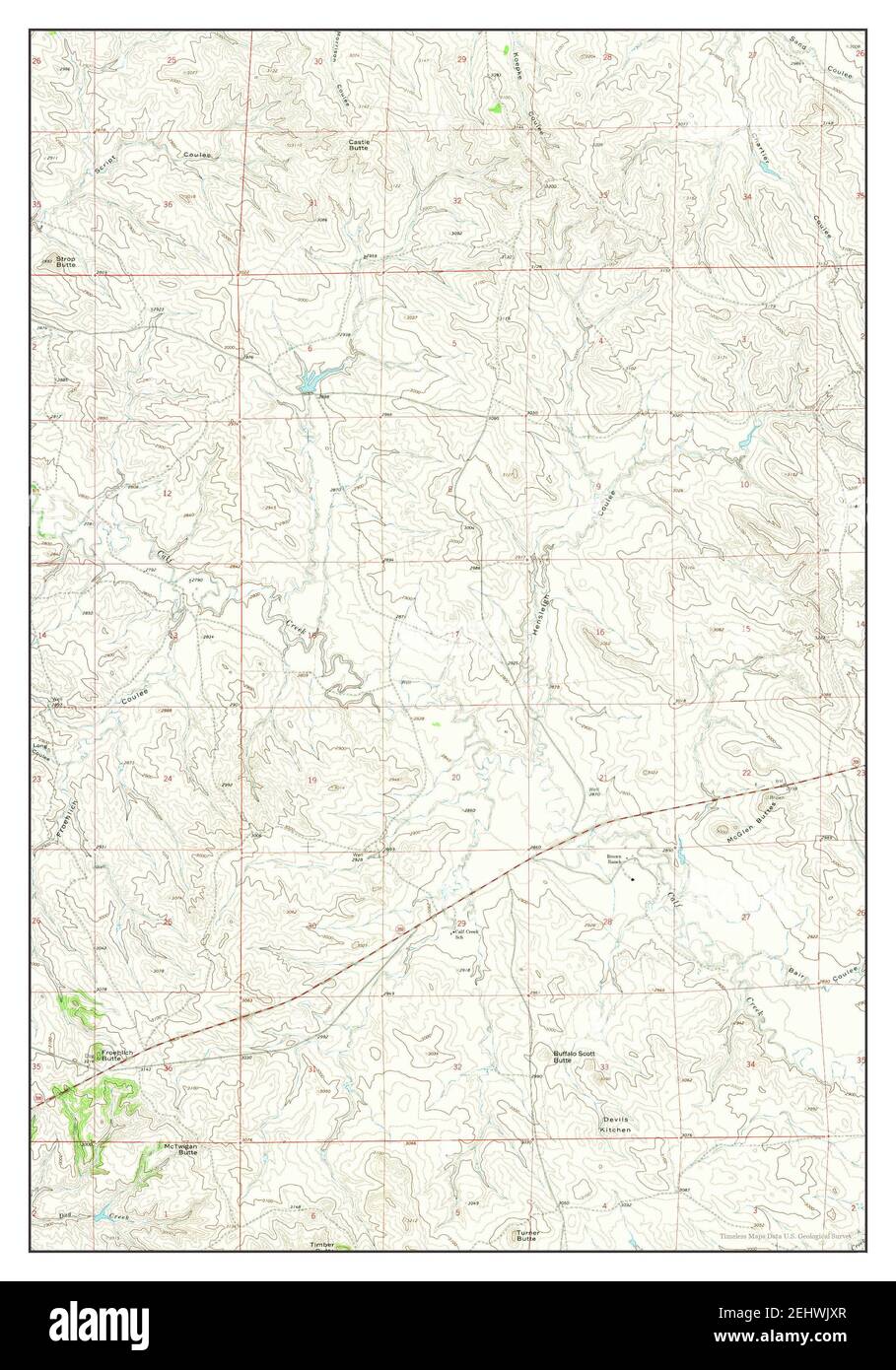 Antique map of butte hi-res stock photography and images - Alamy
