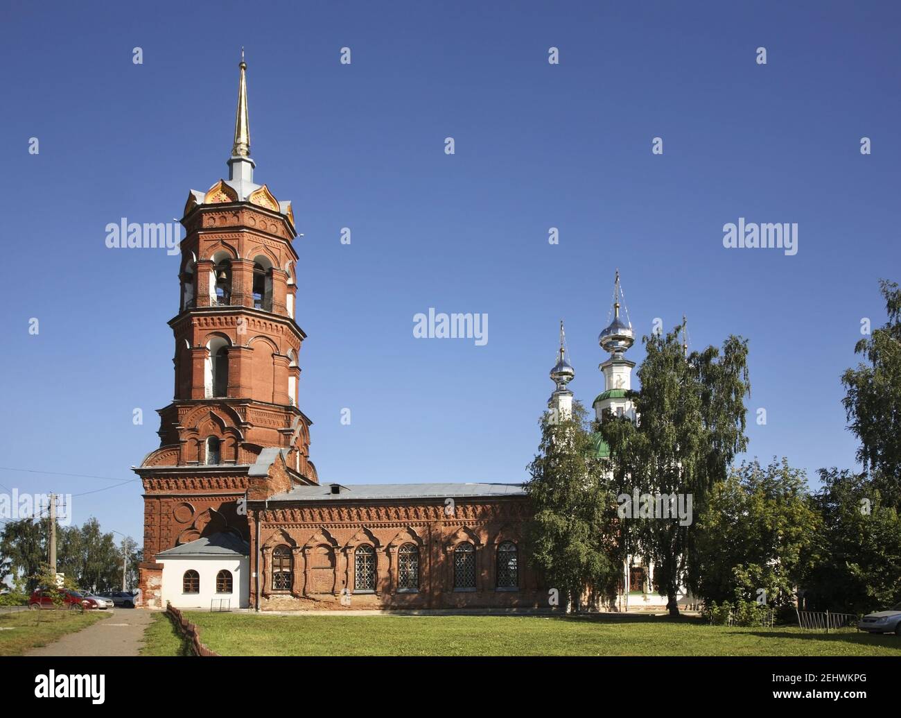 Tikhvin church hi-res stock photography and images - Alamy