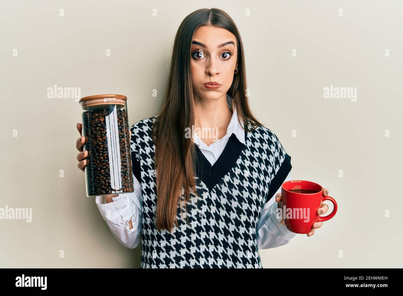 Funny Drinking Coffee