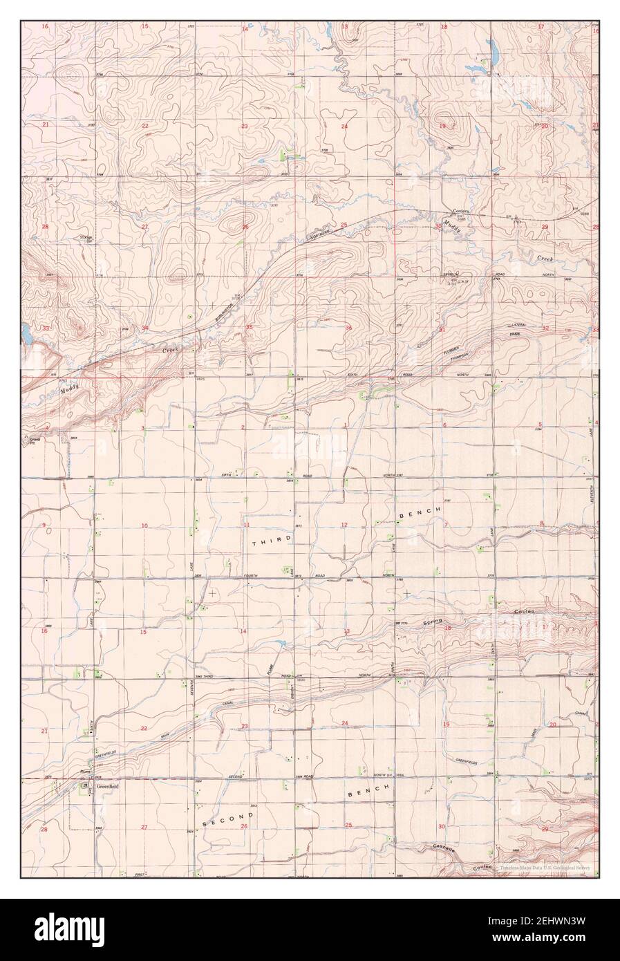 Map of greenfield Cut Out Stock Images & Pictures - Alamy