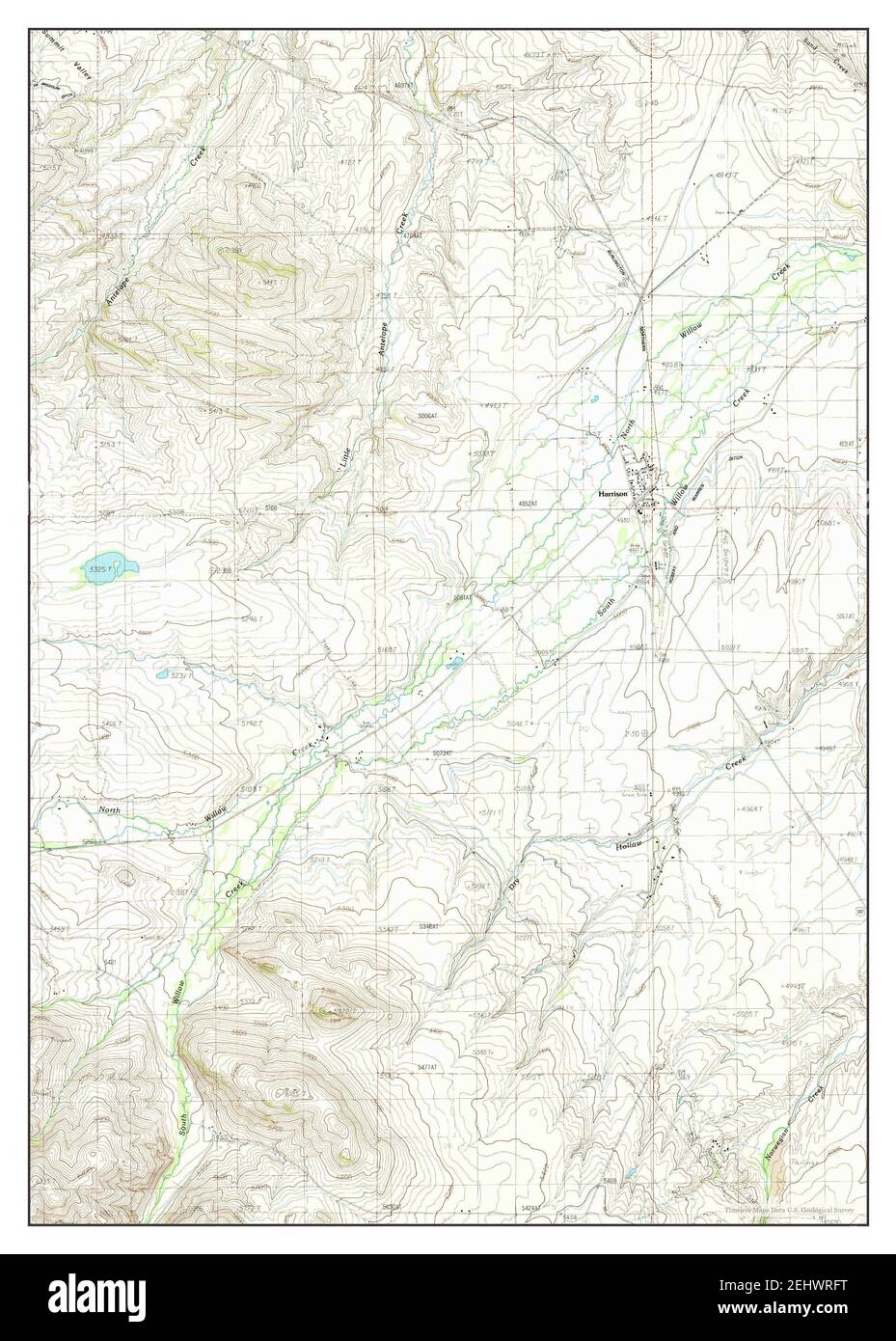 Harrison montana map hi-res stock photography and images - Alamy