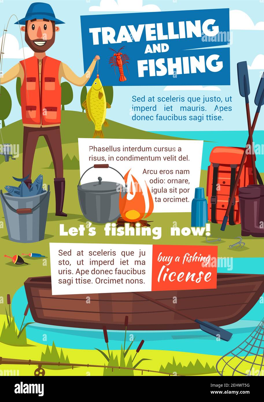 Man holding herring fish Stock Vector Images - Alamy