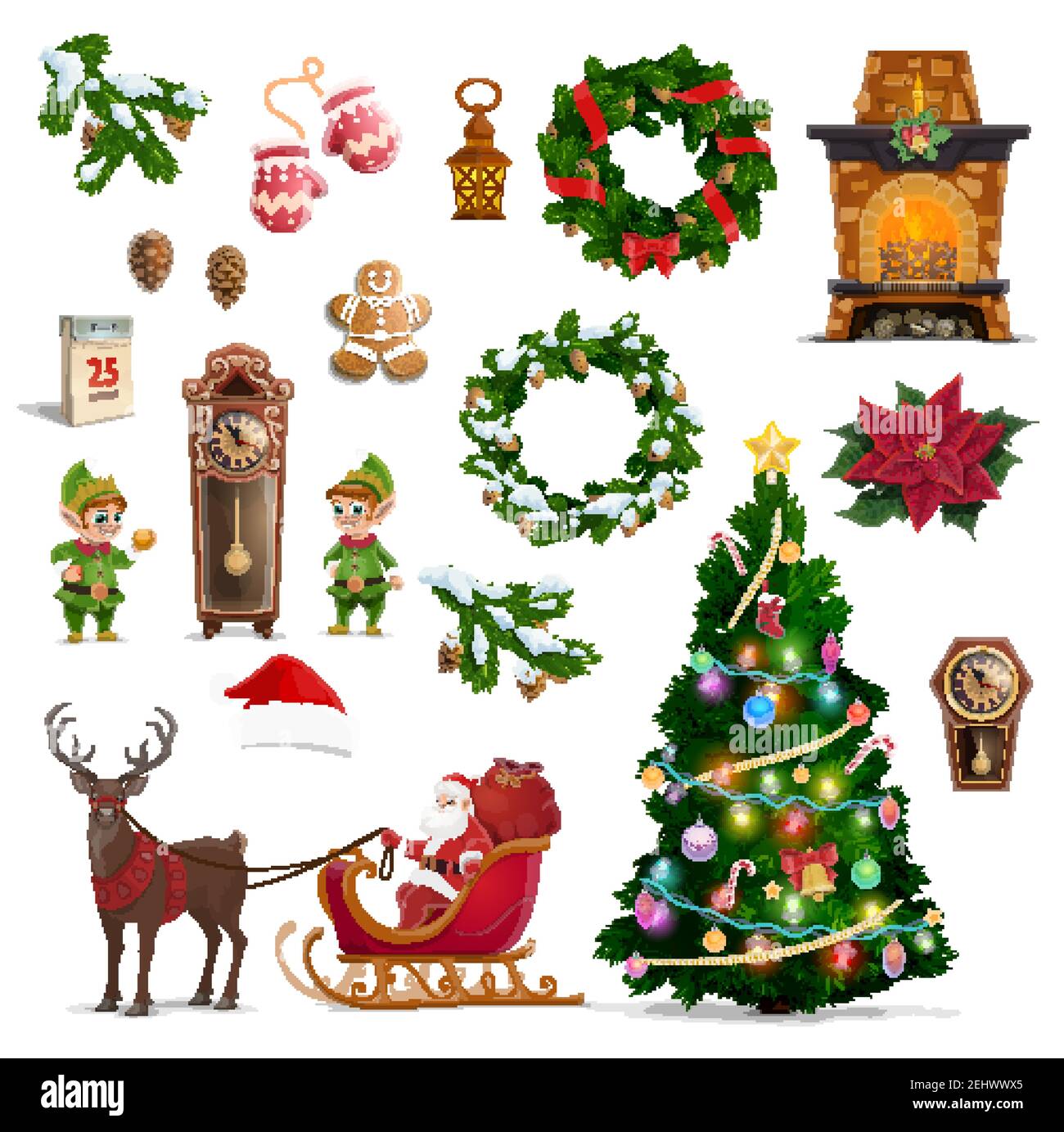 Candy Christmas Tree Clip Art Christmas Trees | Candy Cane Christmas