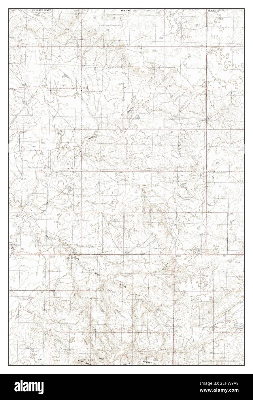 Coulee map hi-res stock photography and images - Alamy