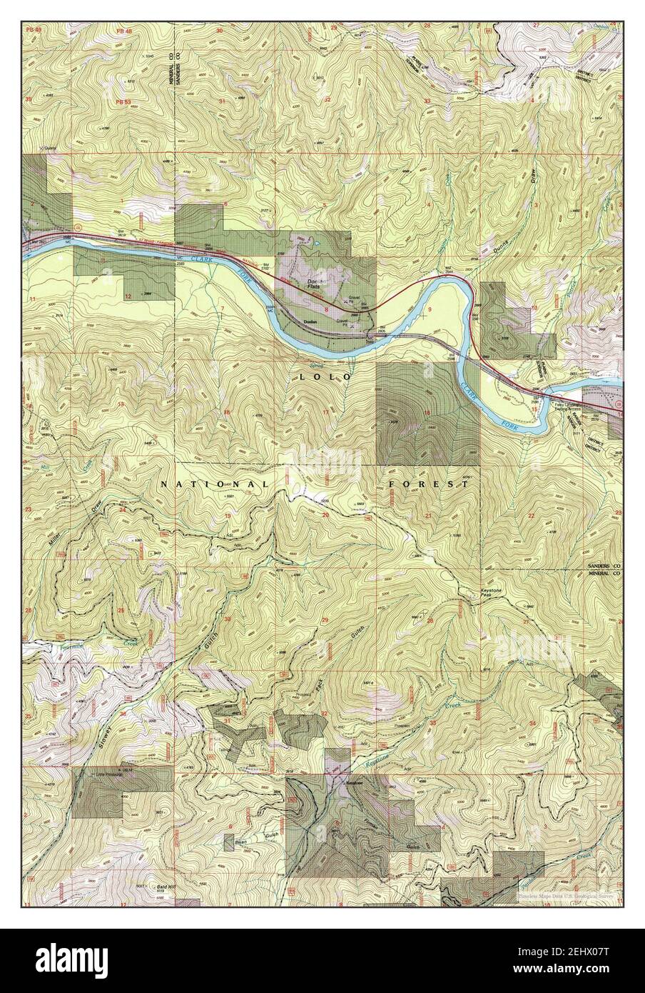 Map of keystone Cut Out Stock Images & Pictures - Alamy
