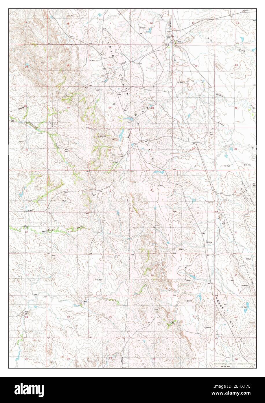 Lawrence Creek East, Montana, map 1981, 1:24000, United States of ...
