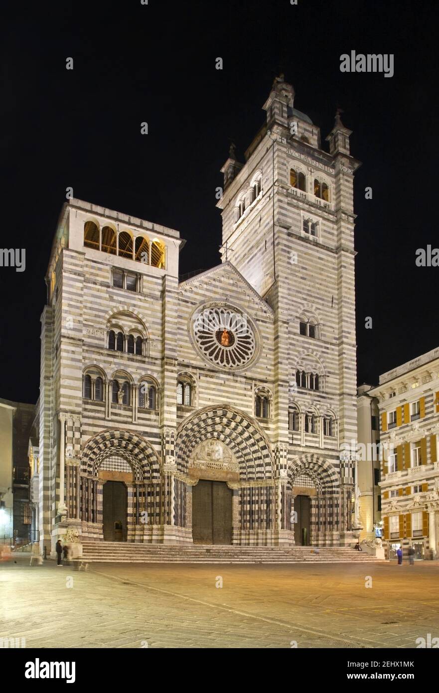 Genoa landmarks hi-res stock photography and images - Alamy