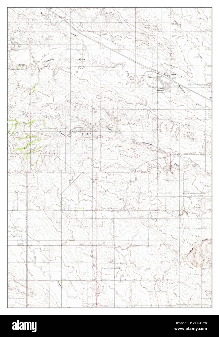 Lindsay, Montana, map 1983, 1:24000, United States of America by ...