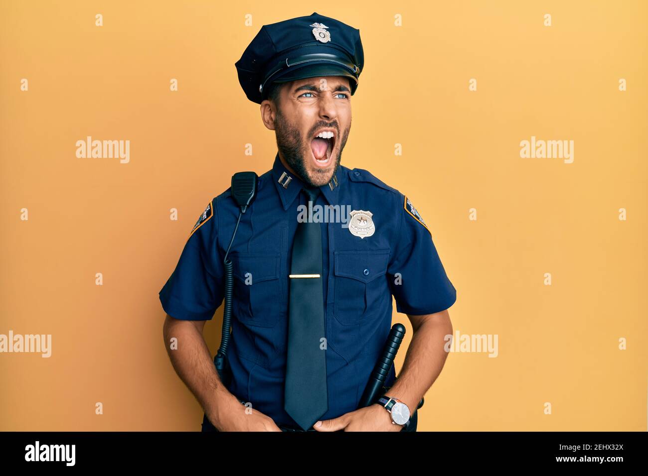 Evil angry latino man hi-res stock photography and images - Alamy