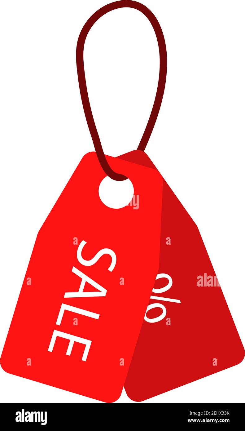 Discount Tags Icon. Flat Color Design. Vector Illustration Stock Vector ...