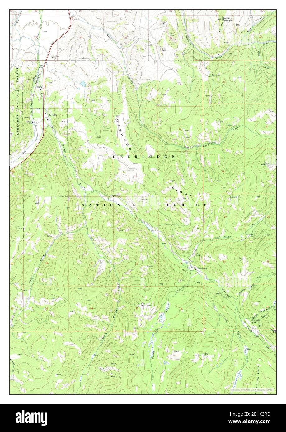 Maxville, Montana, map 1971, 1:24000, United States of America by ...