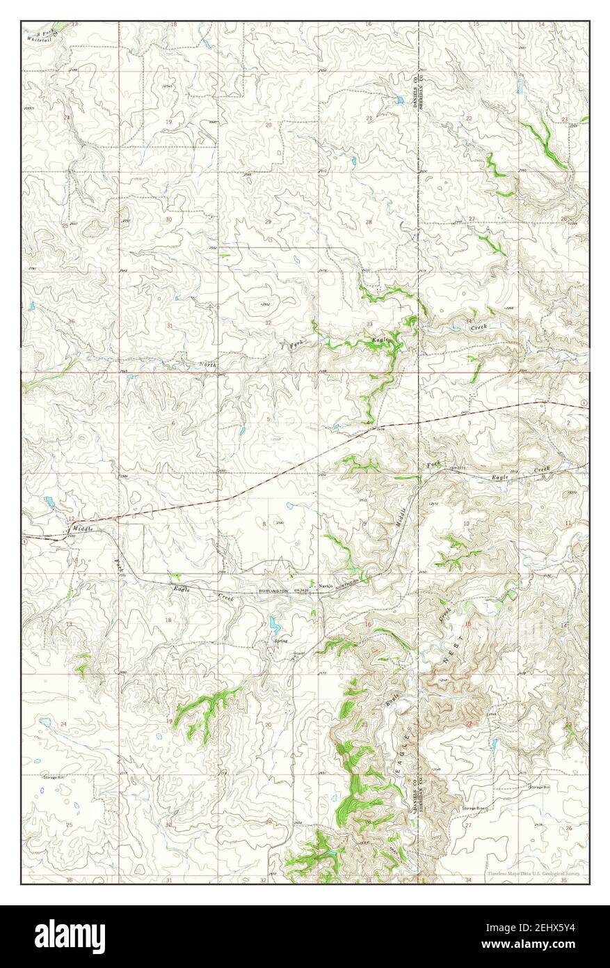 Navajo county map hi-res stock photography and images - Alamy