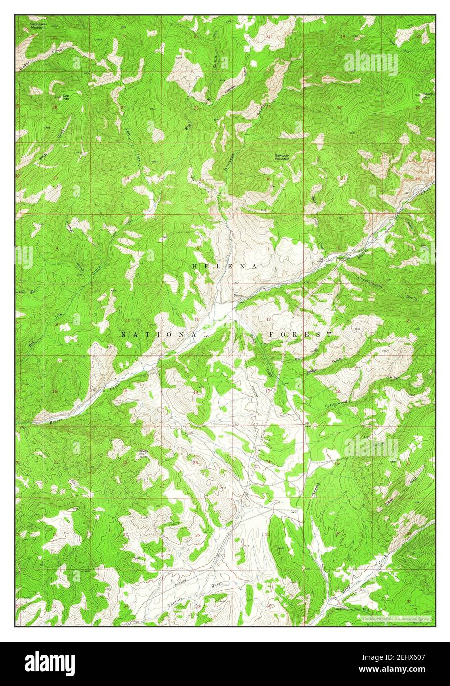 Nelson, Montana, map 1962, 1:24000, United States of America by ...