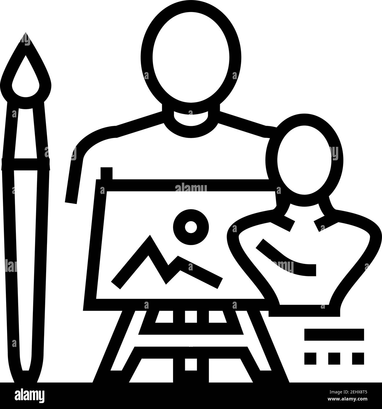 Lawyer expert line icon Cut Out Stock Images & Pictures - Alamy