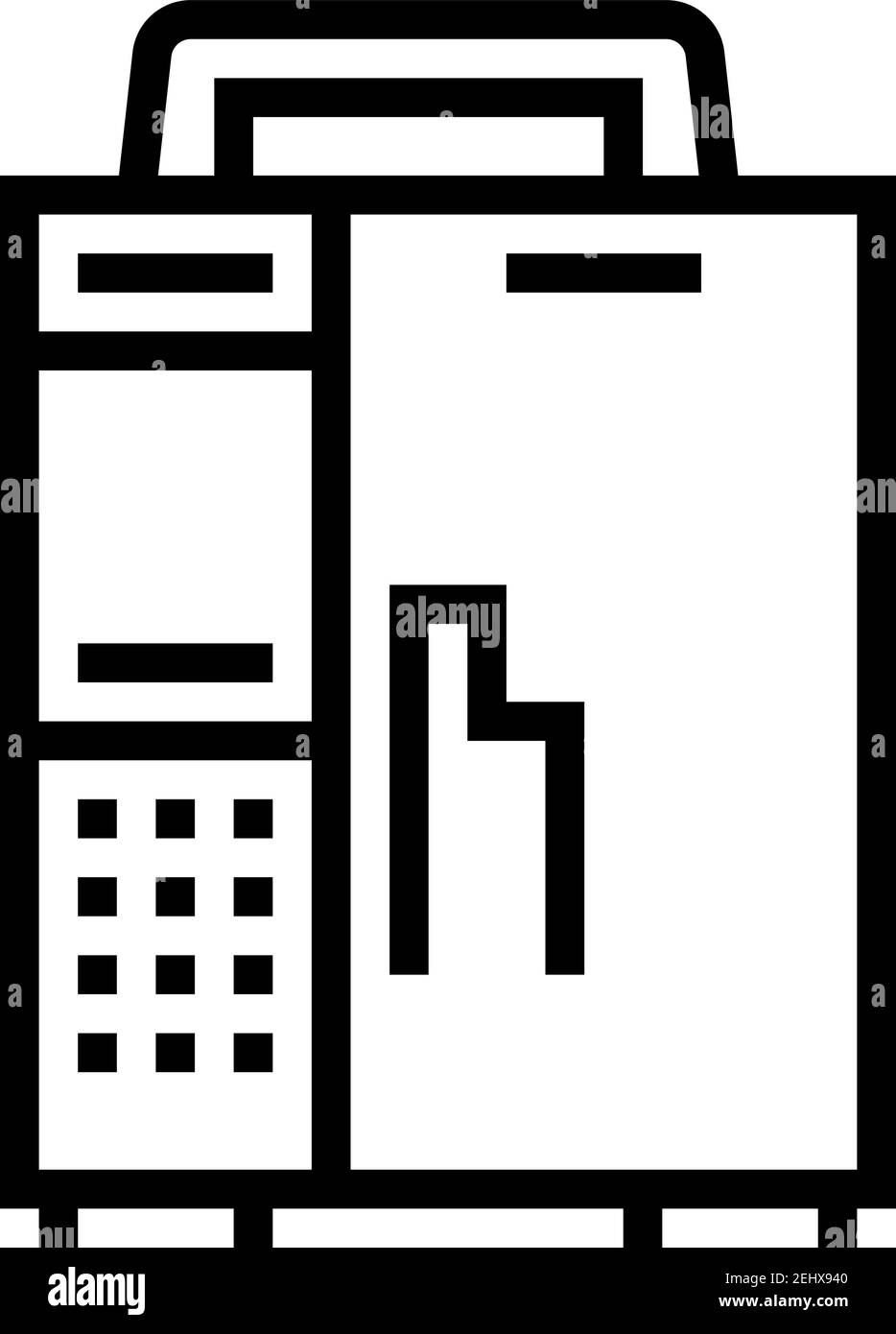 infusion pump line icon vector illustration Stock Vector Image & Art ...