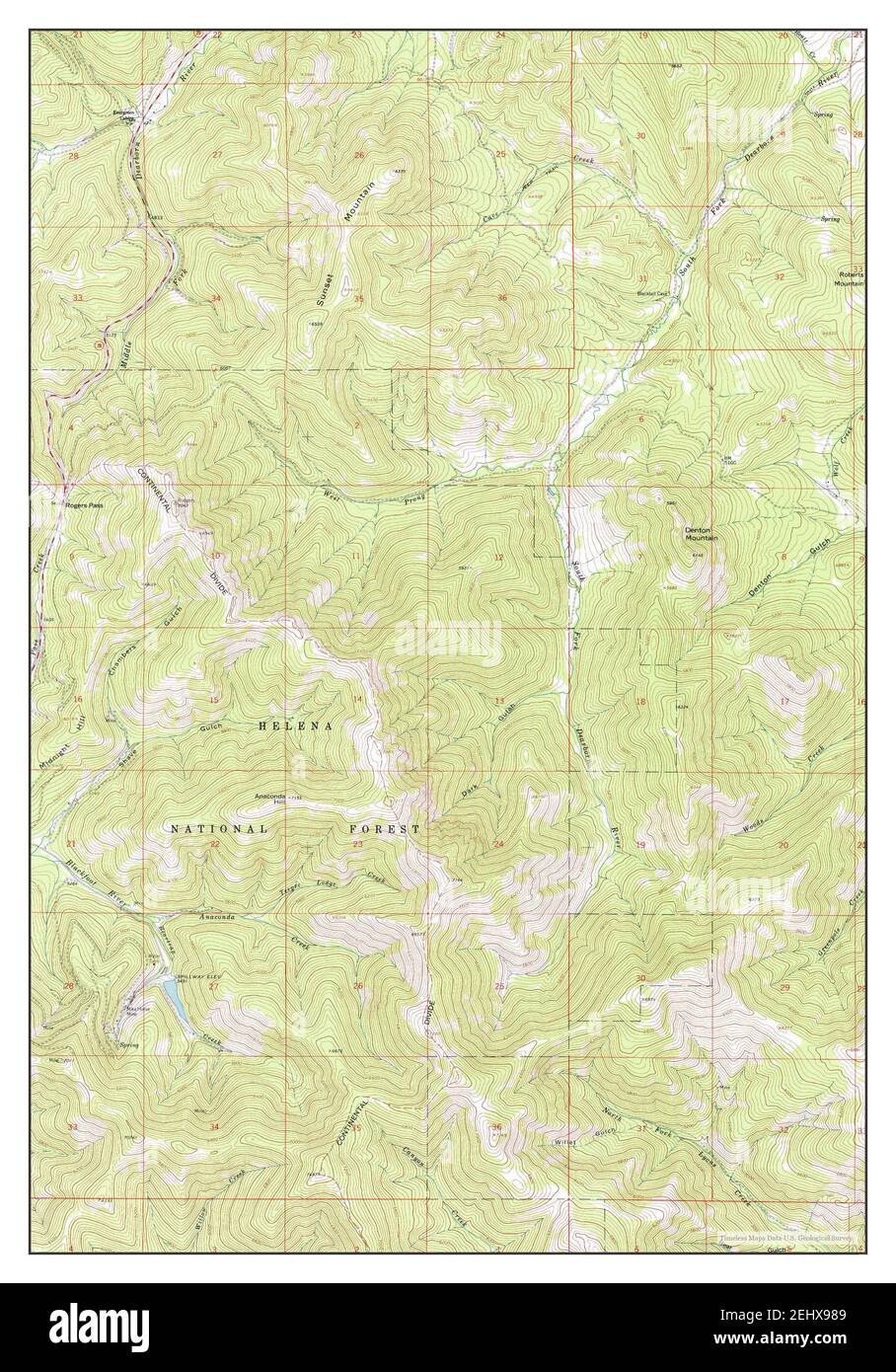 Rogers pass montana Cut Out Stock Images & Pictures - Alamy