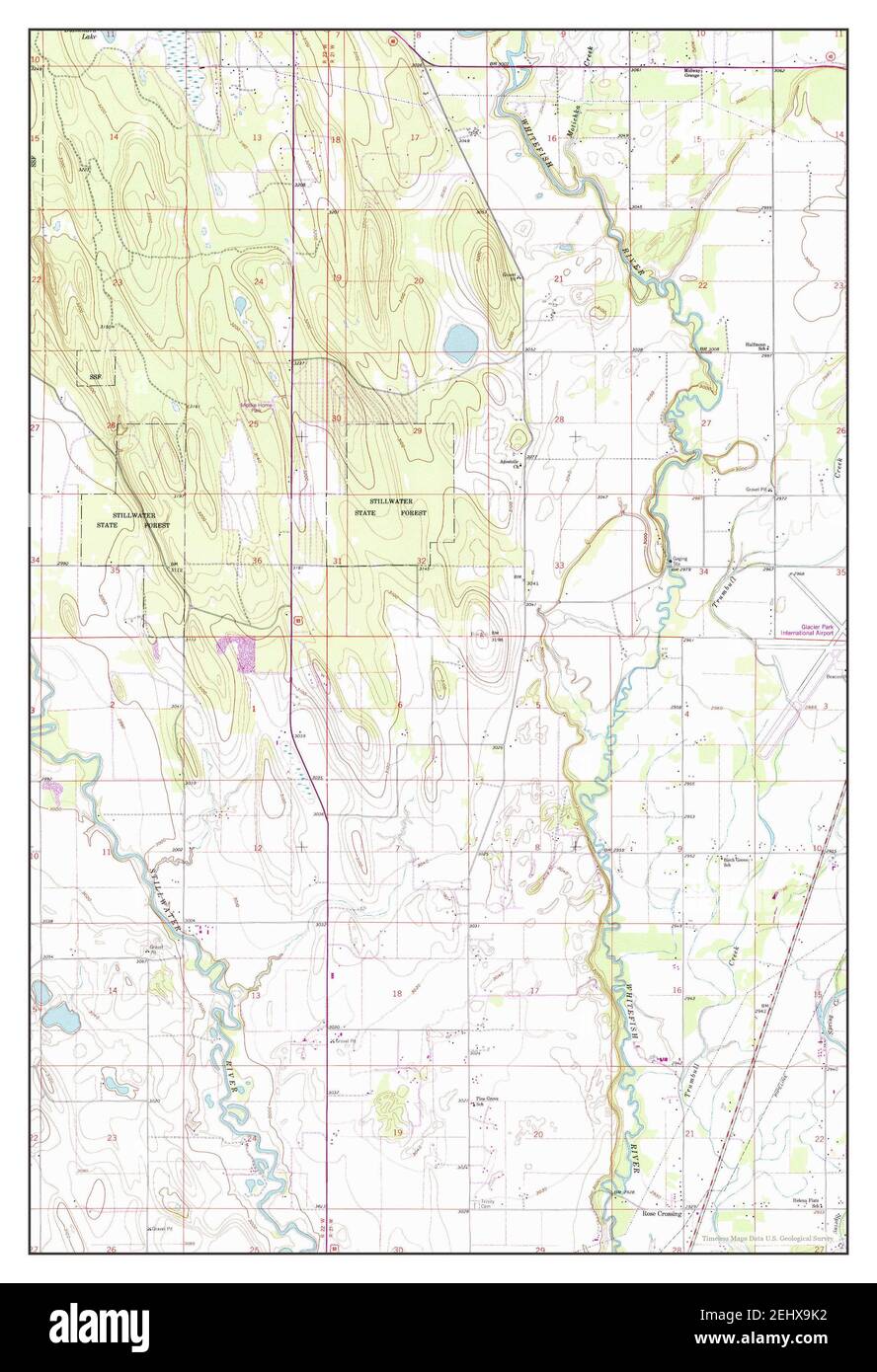 Rose Crossing, Montana, map 1962, 1:24000, United States of America by ...